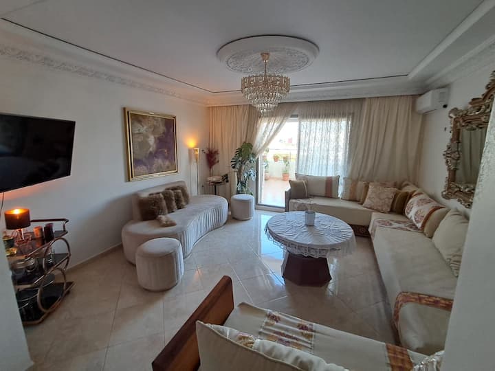 Logement Haut De Gamme Avec Garage Et Terrasse - Tangier