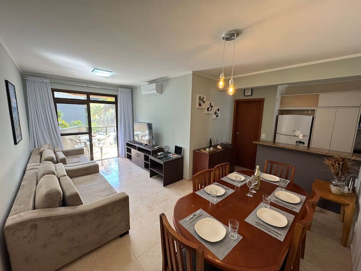 Apartamento 31 Azul Do Mar - 1 Min A Pé Da Praia - Ubatuba