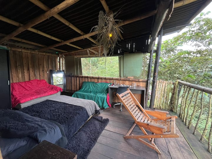 Habitación Con Cama Doble Y Vista Al Barbas Bremen - Pereira, Colombia