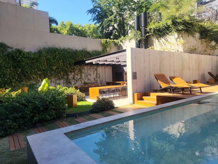 Departamento Moderno En Palermo Con Pileta - Buenos Aires