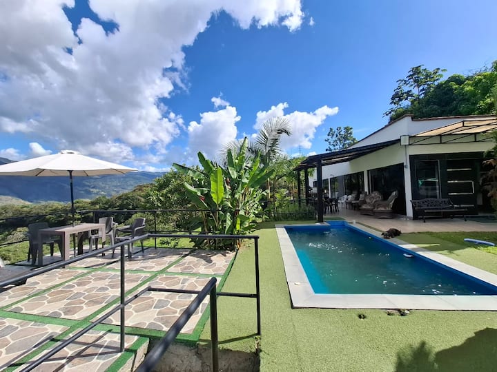 Casa Finca/wifi/parking/piscina/charcos - Barbosa