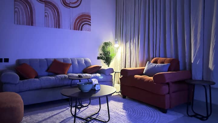 شقة غرفة وصالة أنيقة | حي النرجس | قرب المطار - Riyadh King Khalid Airport (RUH)