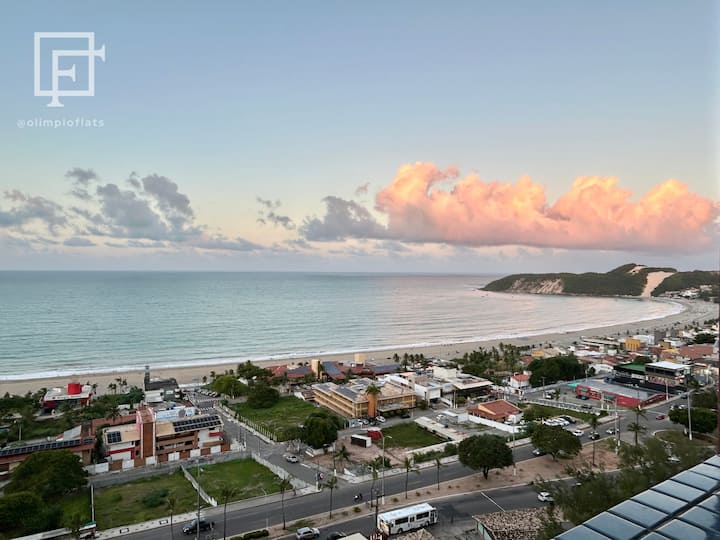 Paradise Flat 1208 - 2 Quartos - Vista Para O Mar - Natal