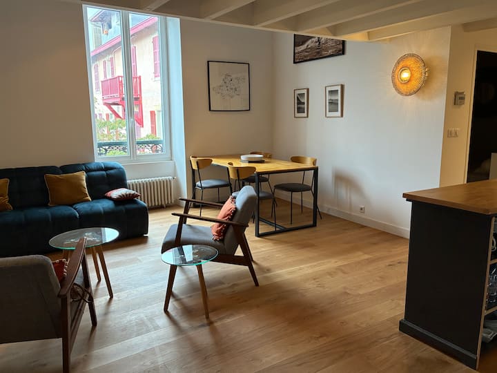 Grande Plage à Pied, T3 De Charme - Biarritz