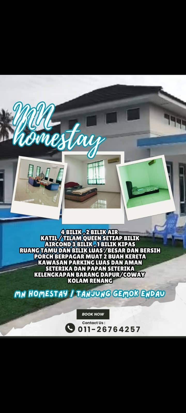 Mn Homestay Tanjung Gemuk Endau - Kuala Rompin