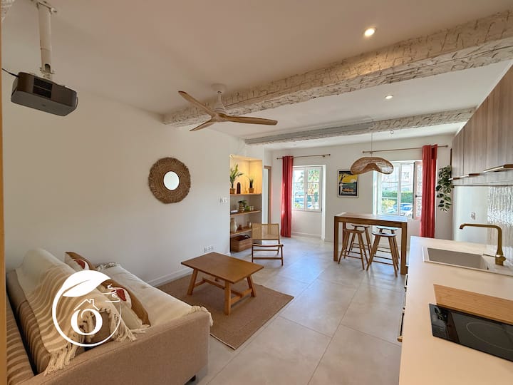 Appartement Familial Avec Vue Mer & Ambiance Bali - Toulon