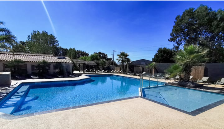 Mobilhome 2 Sdb, Barbecue, Proche Mer, Piscine - Pornic