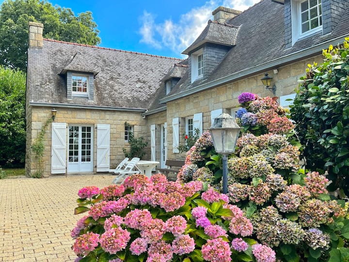 Maison Bretonne - 2km Plage - Fouesnant