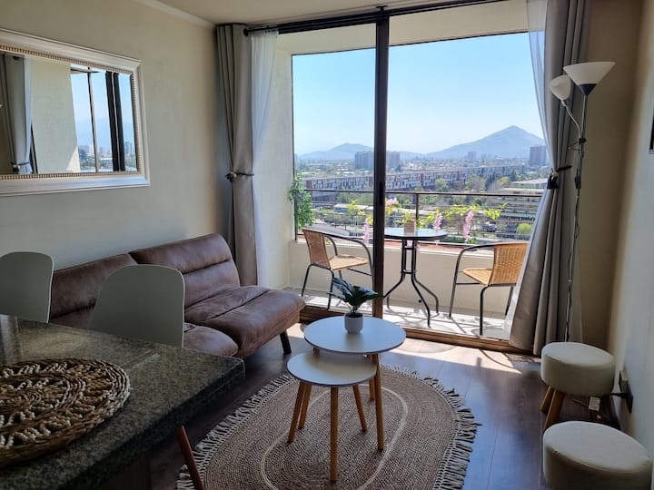 Céntrico, Elegante Y Muy Cómodo, 2 Habitaciones. - Santiago