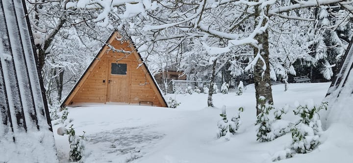 Glamping Brundo - House Pepi With Sauna & Jacuzzi - Slovenia