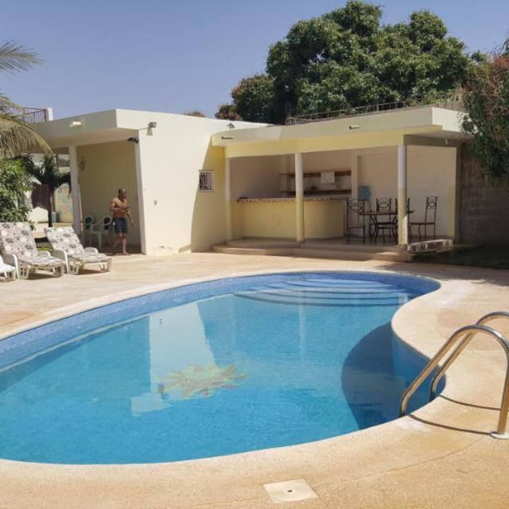 Villa Du Soleil 3 Chbre Ngaparou - Sénégal