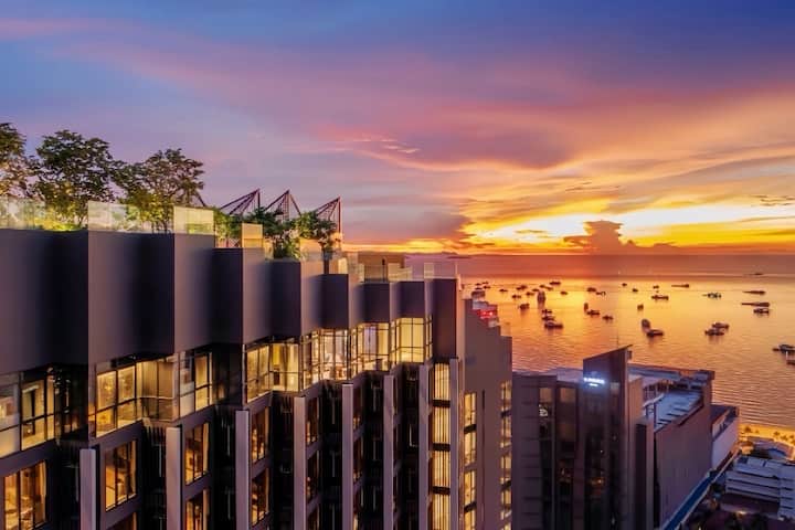 Edge Pattaya | Luxury Rooftop Pool, Beach & Mall - Thailand