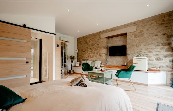 Chambre Avec Sauna Campagne - Moutiers-les-Mauxfaits