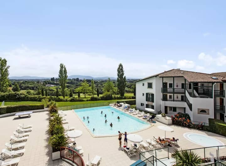 Studio Avec Piscine + 4 Lits - Arcangues