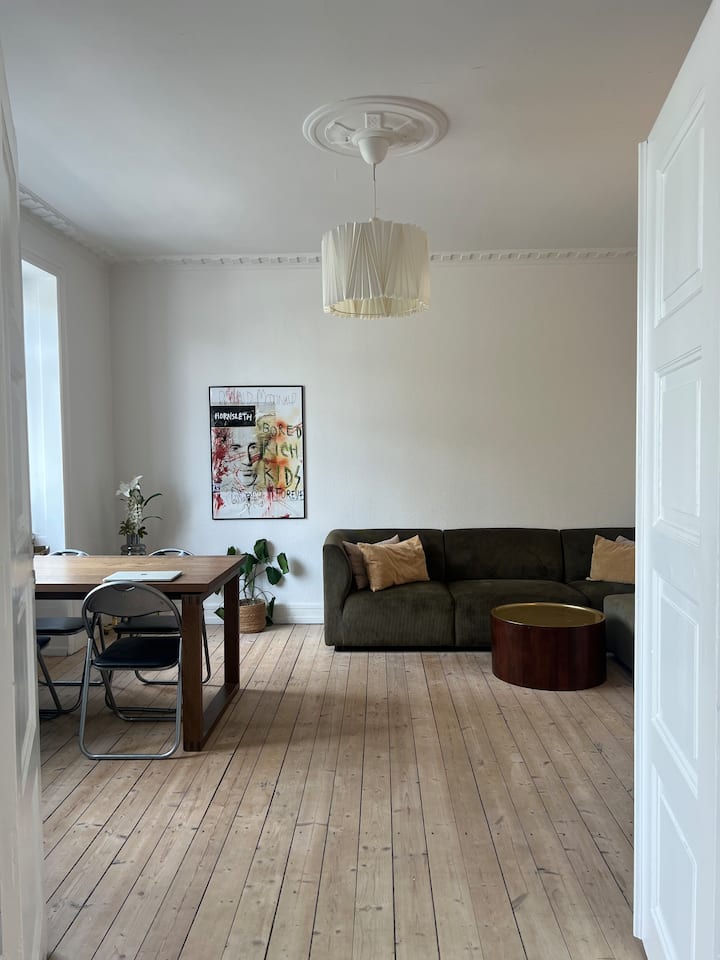 Bright Two Bedroom Near Cafes And A Park - Copenhague