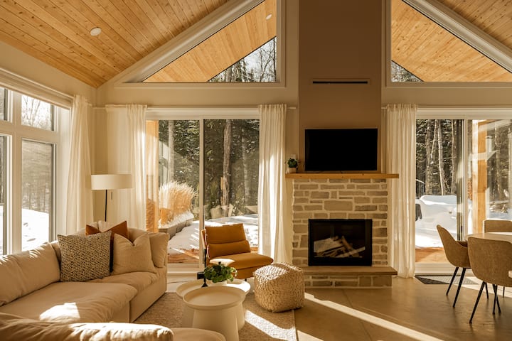 Le Cèdre Blanc | Chalet Chic Près Mont-tremblant - Laurentides