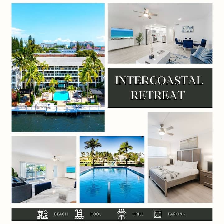 Waterfront Oasis • Pool, Gym  • Walk To Beach - Boca Raton, FL