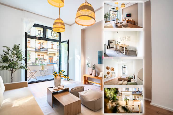 2 Br | Zentral | Terrasse | Wlan | Kaffee - Wiesbaden