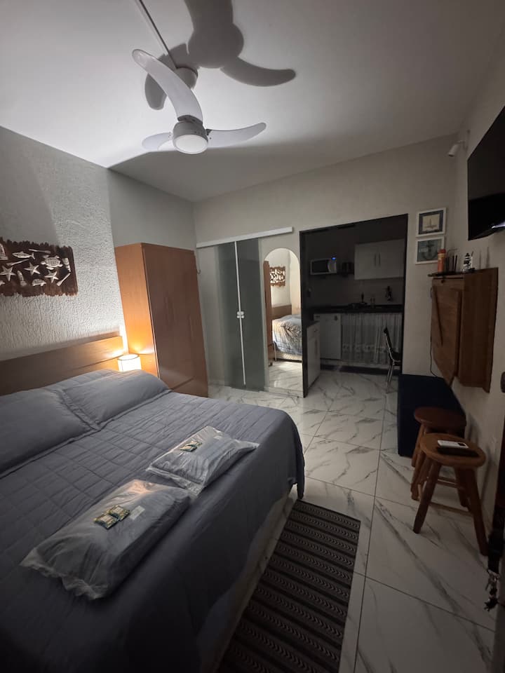 Cantinho Submarino,10min A Pé Até Praia C/ar Cond. - Brazil