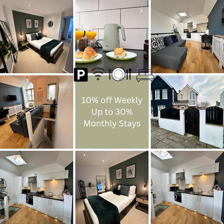 20% Weekly/30% Monthly Discounts - Free Parking - Cardiff