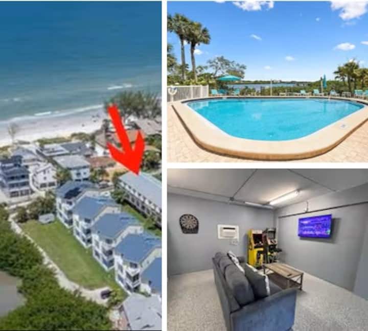 Oceanview | Game Room | Pool | Steps To Beach - Indian Shores, FL