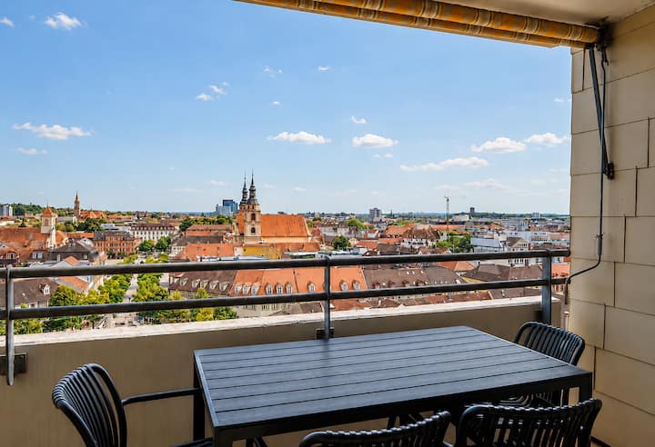 Wohnen Im Zentrum - Panorama - Balkon - Parkhaus - Bietigheim-Bissingen
