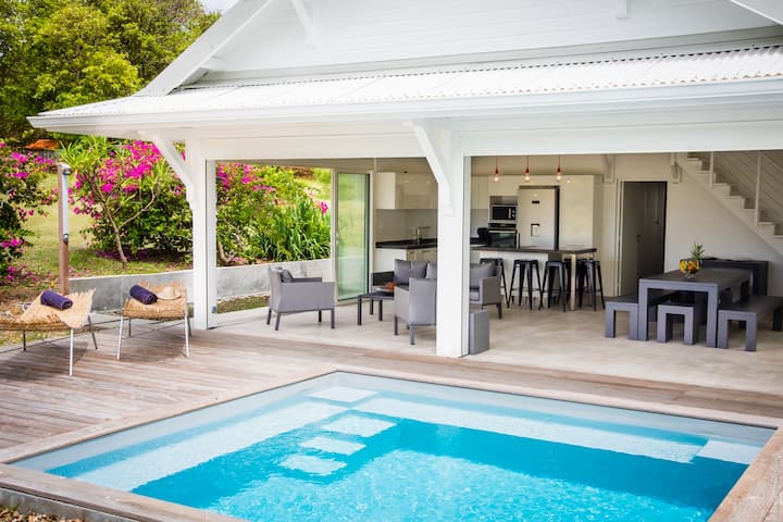 Villa Everblue à 100 M De La Mer - 馬丁尼克