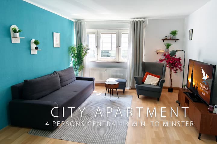Mittendrin: City Apartment Central Am Münster - Ulm