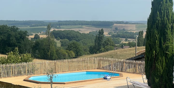Vacance à La Campagne, Piscine Privée, Nouveauté ! - Monflanquin