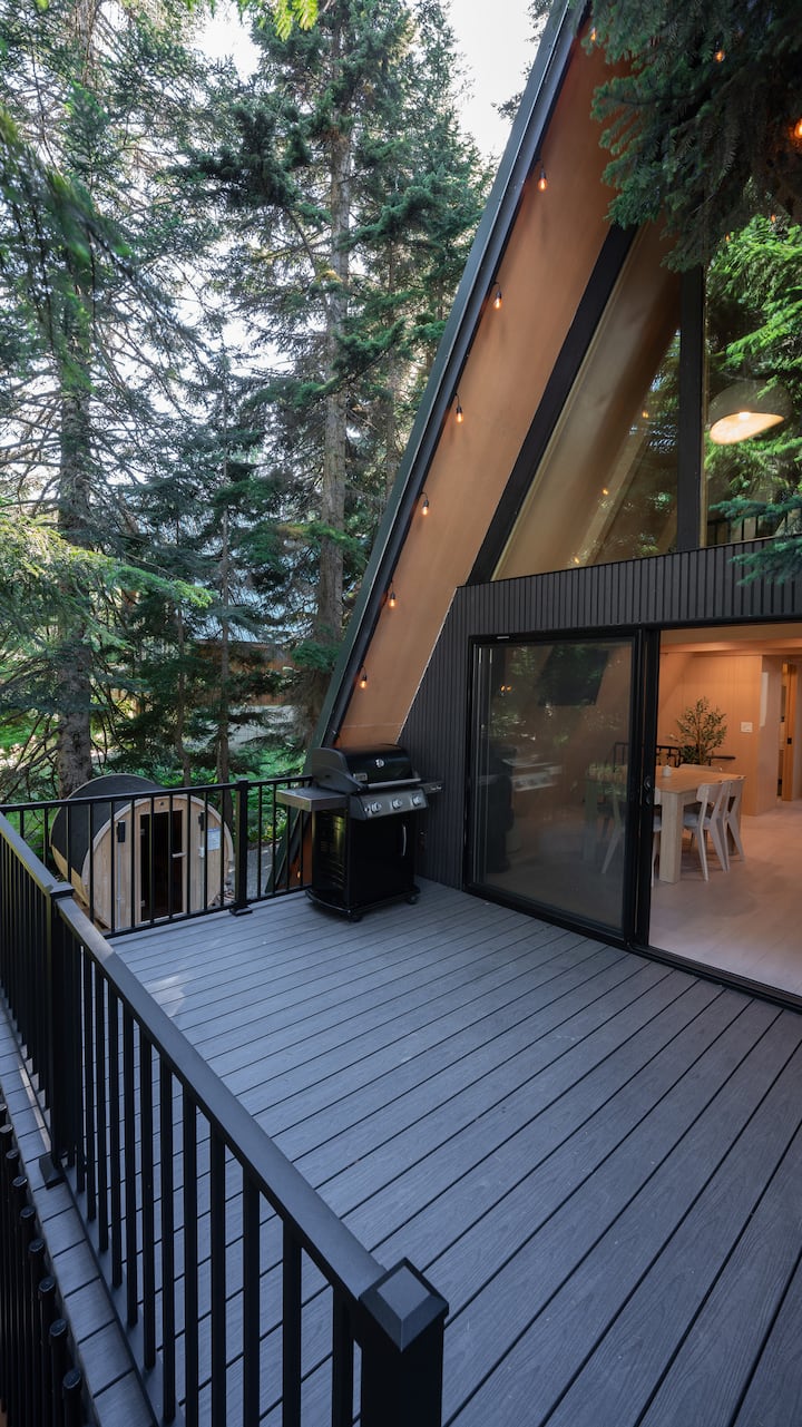 A-frame Cabin + Sauna Retreat - Snoqualmie Pass, WA