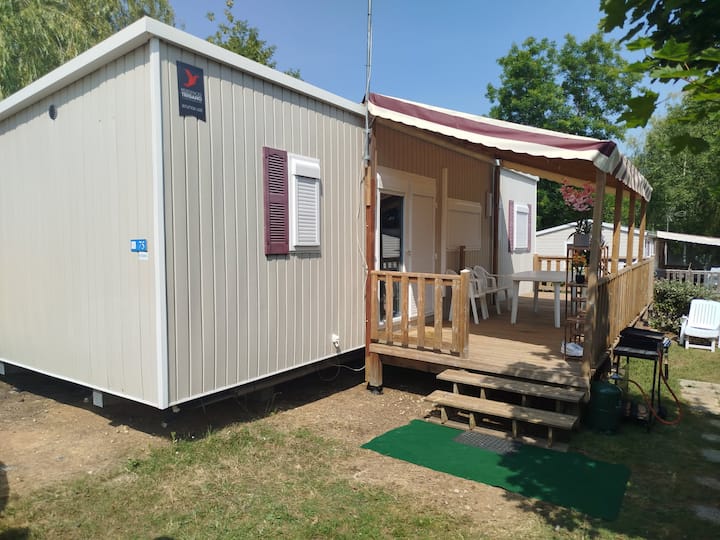 Mobilehome Domaine De Dugny4* 40m2 Spacieux - Onzain