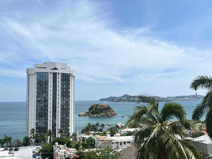 Depto. Frente Al Mar En Acapulco - 아카풀코