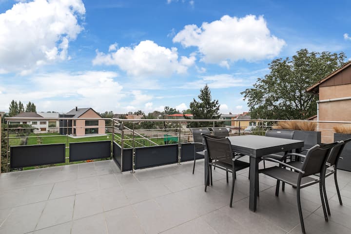 Cosy 3 Pièces Avec Extérieurs Et Stationnements - Marlenheim