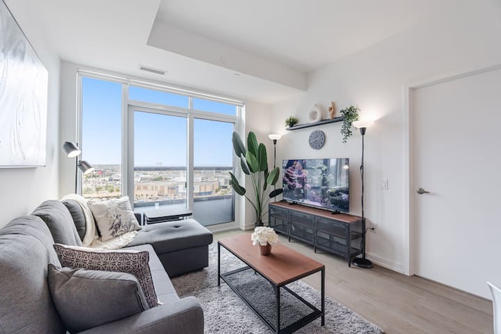 Elegant &Cozy 2 Br Condo, Parking, City View.m - Mississauga