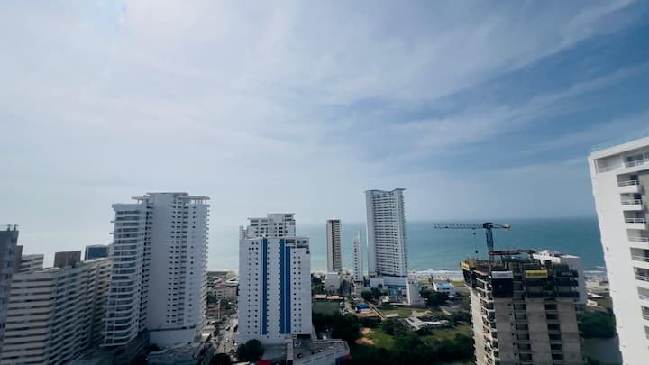 Espectacular Vista Al Mar - Cartagena
