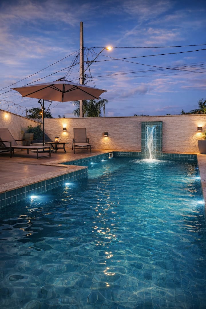 Aconchegante Com Piscina Aquecida E Espaço Gourmet - Lagoa Santa