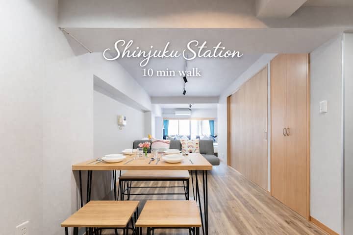 10 Min To Shinjuku St /7 Person/luxury 4 Bed/40m2/ - Shinjuku