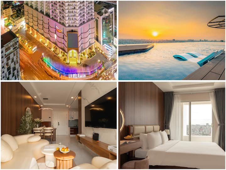 Urban Oasis/2br+3bed+2wc/pool/gym/view River/in D3 - Ho Chi Minh City