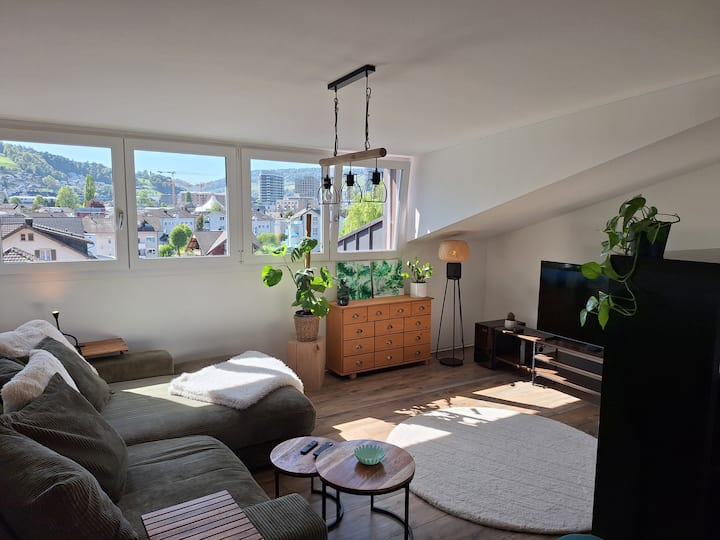 Wunderschöne Wohnung Mit Bergblick Und Seenähe - Lucerne