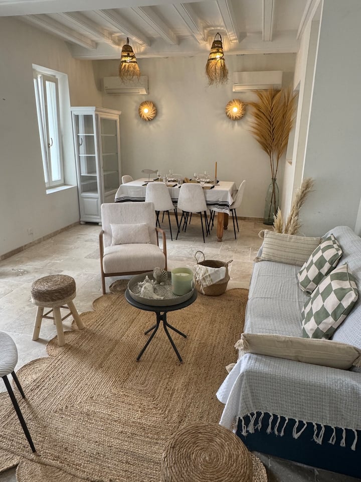 Superbe Maison Plage Carqueiranne Toulon Hyeres - La Capte
