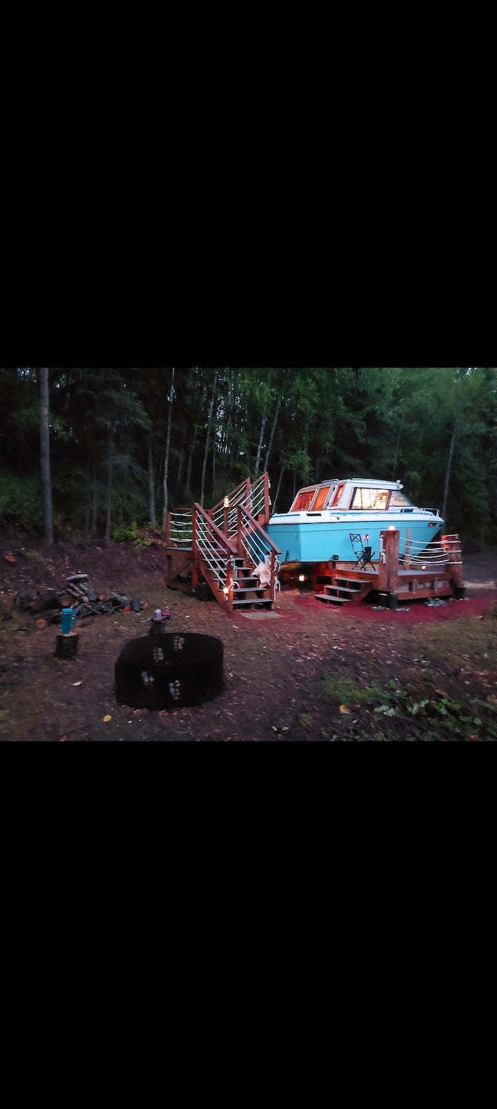 "Texas Rose". View Of Famous Nomad Boat In Front! - Anchorage, AK