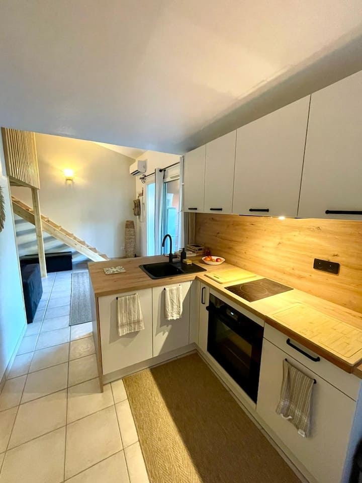 Appartement 4 Personnes - Plage Accessible à Pied - L'Île-Rousse