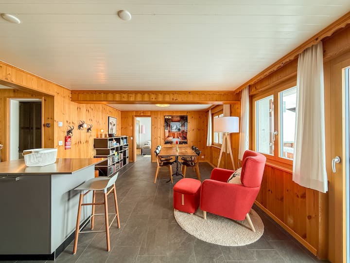 Chalet-appartement Avec Vue Montagnes - Bettmeralp