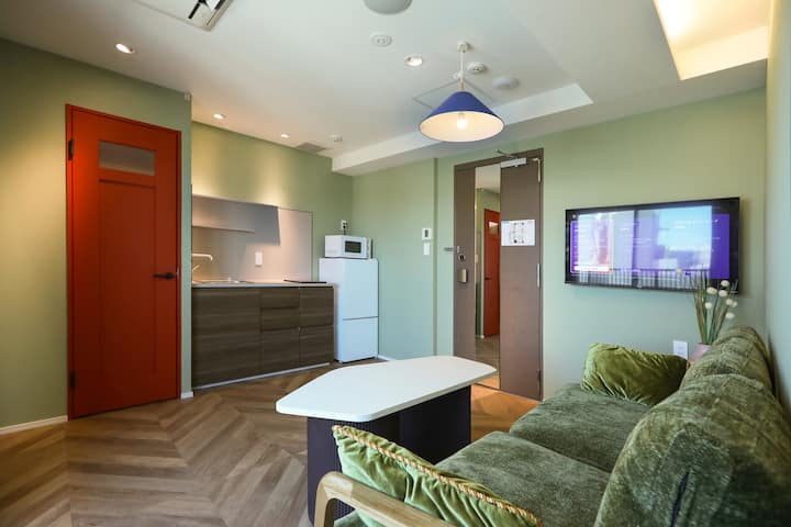 Newly Opened 3 Min To Station ｜Balcony Family Room - Ginza