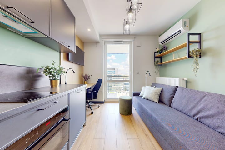 Sage Studio | Ac Balcony Parking - Varšava