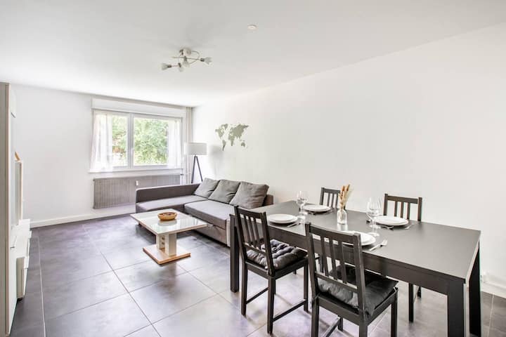 ~Appartement Cosy, À La Passerelle Des Trois Pays~ - Basilea