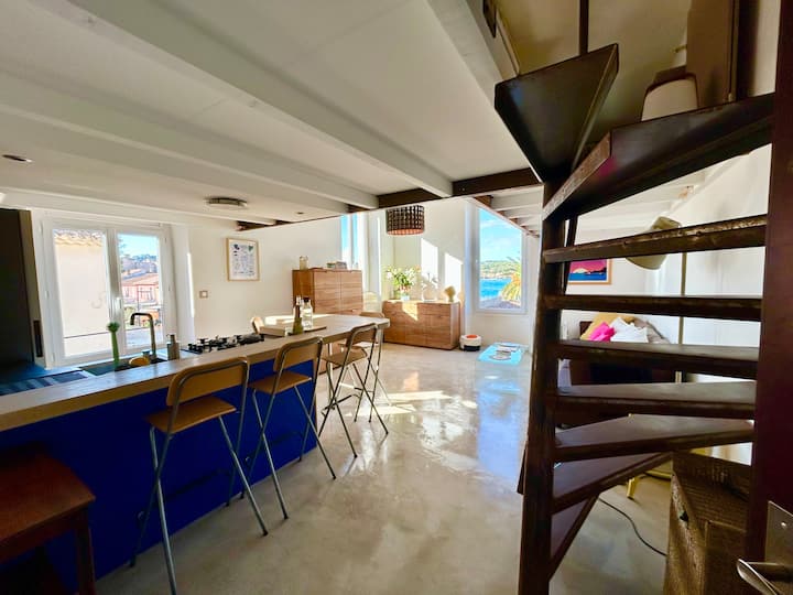 Appartement à Porquerolles, Centre Du Village - Hyères