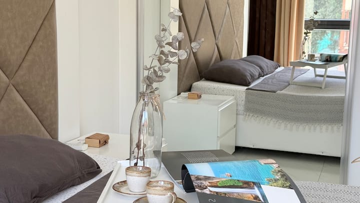 Cozy Family Haven 2+1, Cleopatra Beach,  Wifi - Alanya