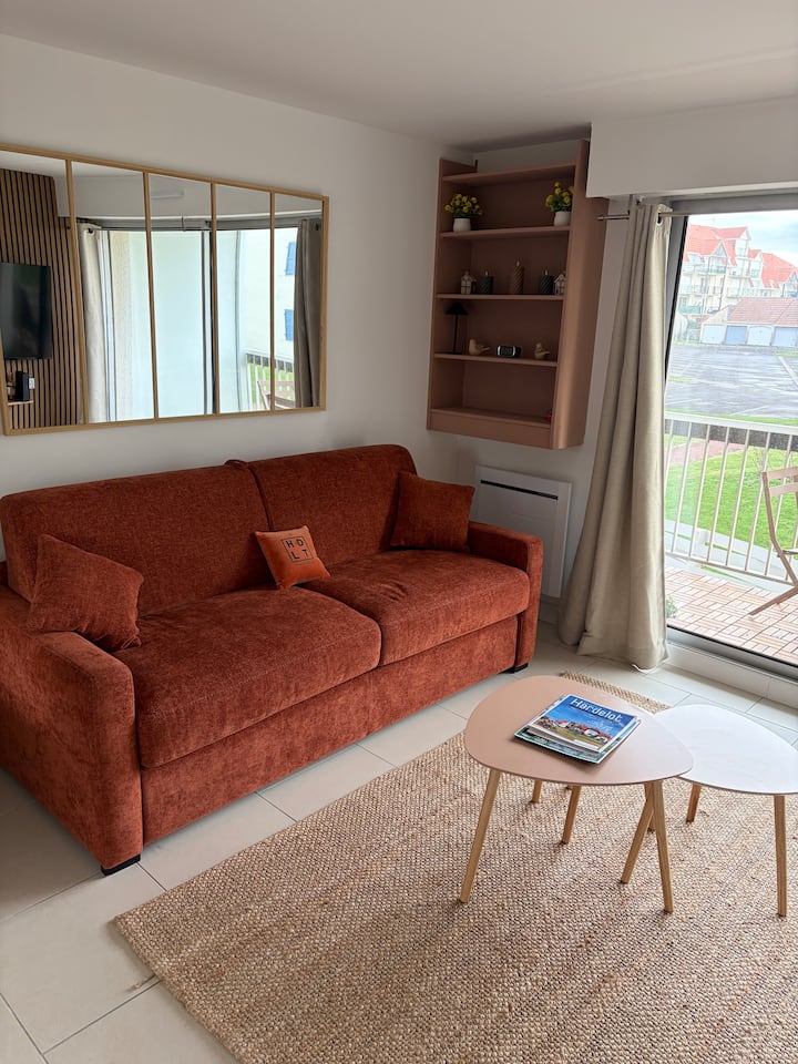 Studio Cabine Hypercentre 5 Min à Pied De La Plage - Hardelot-Plage