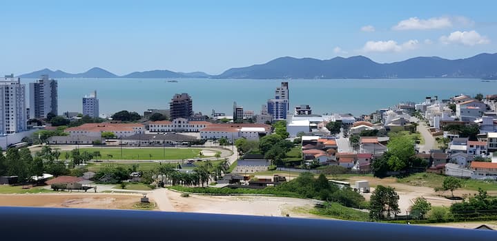 Apto Vista Total Mar Wifi - Codomínio Royal Mirage - Florianópolis